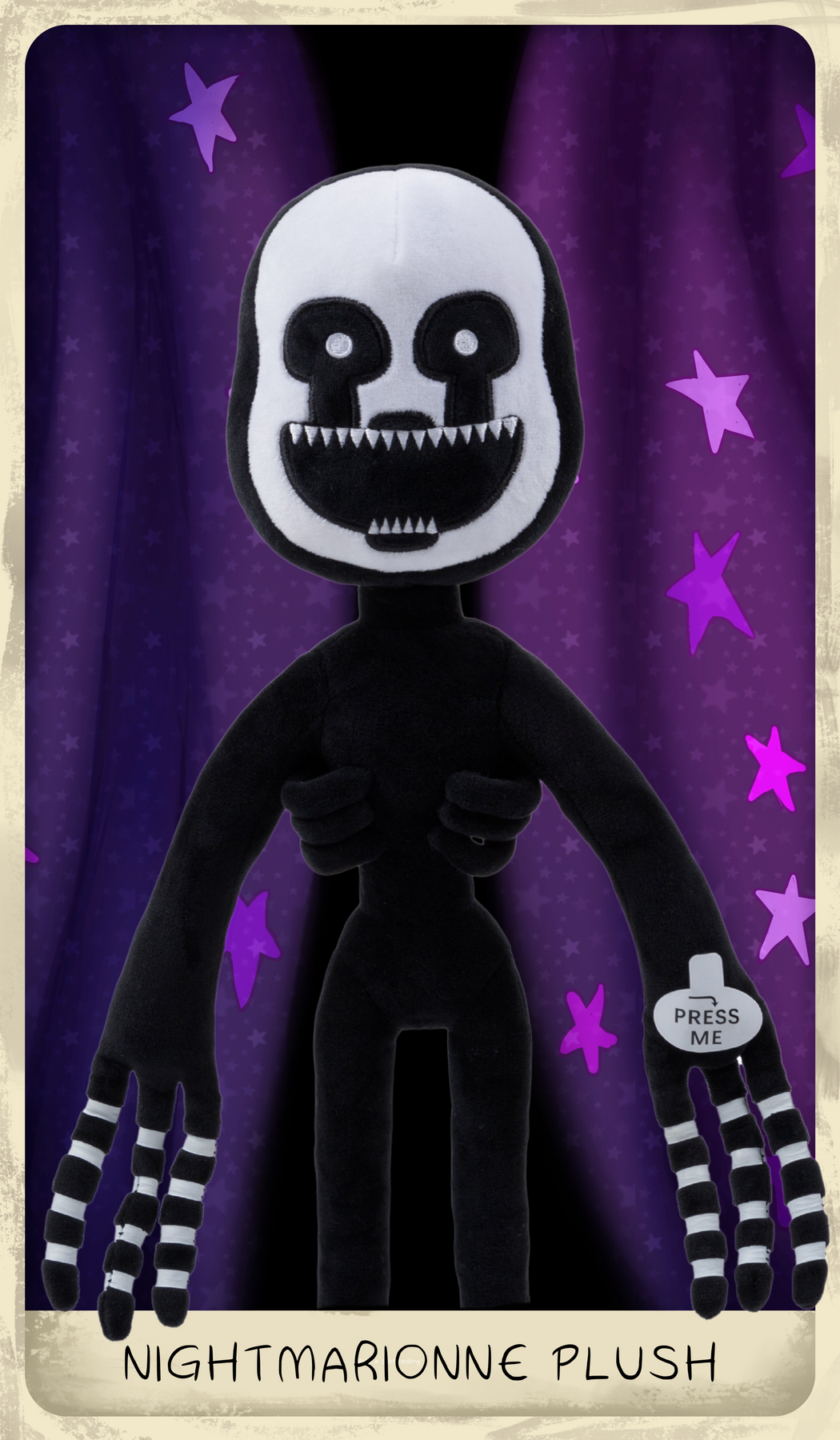 Nightmarionne Plush With LED Glowing Eyes HEX SHOP nightmarionne-plush-with-led-glowing-eyes-hex-shop