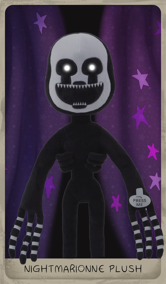 Nightmarionne Plush with LED Glowing Eyes! – HEX SHOP