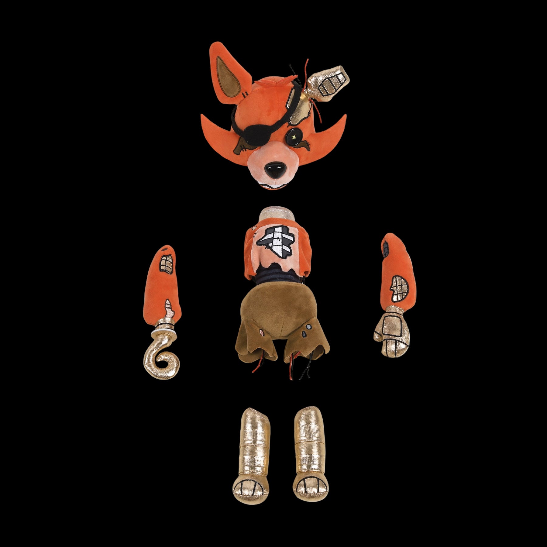 Withered Foxy Plush – HEX SHOP