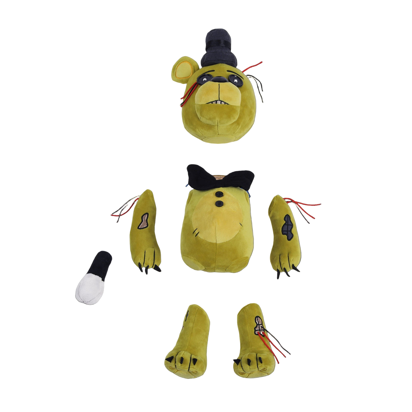 Withered Golden Freddy Plush – HEX SHOP