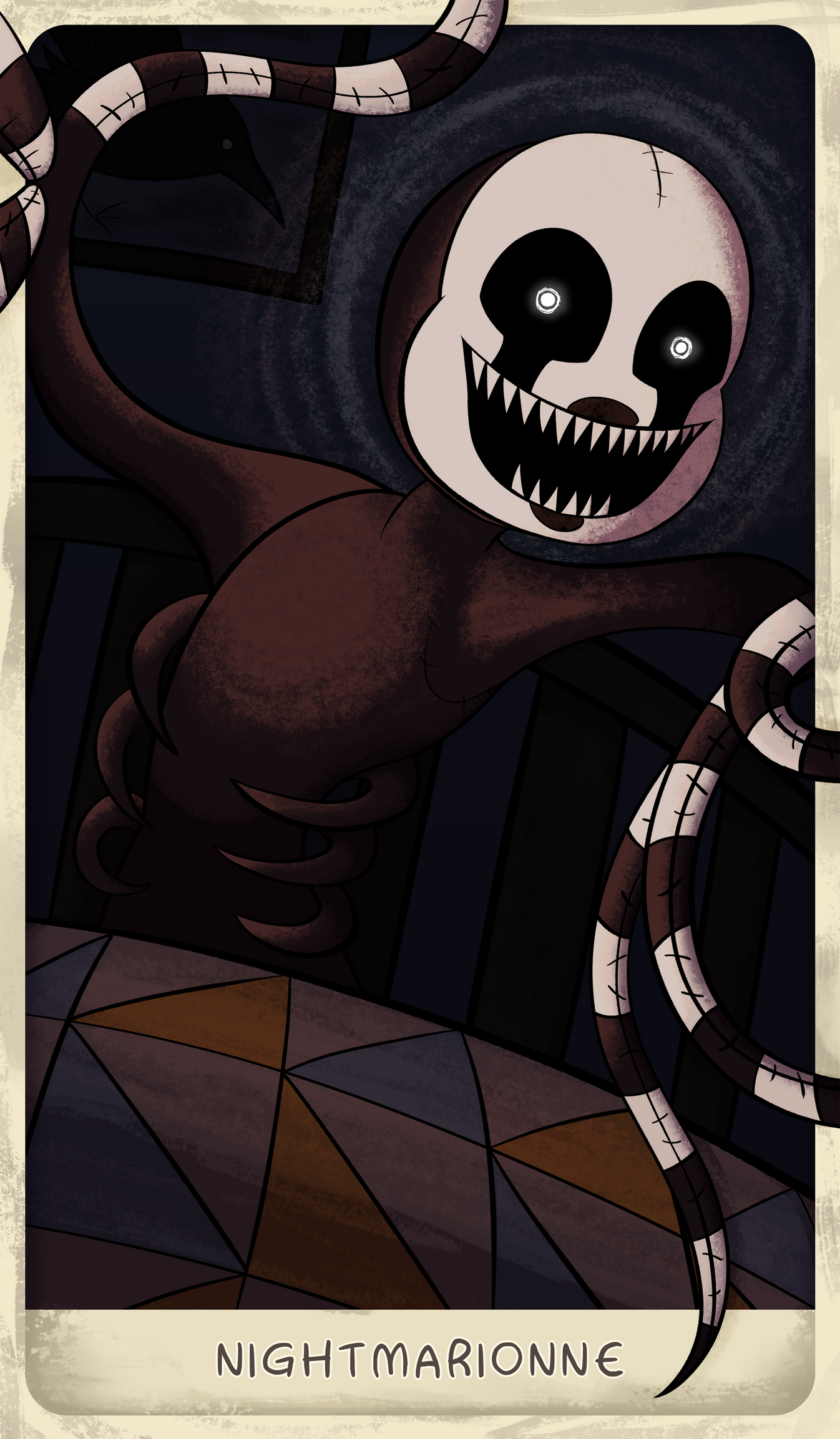 Nightmarionne Plush with LED Glowing Eyes! – HEX SHOP