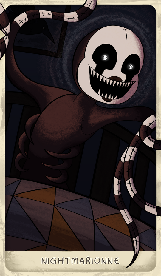 Nightmarionne Plush with LED Glowing Eyes! – HEX SHOP