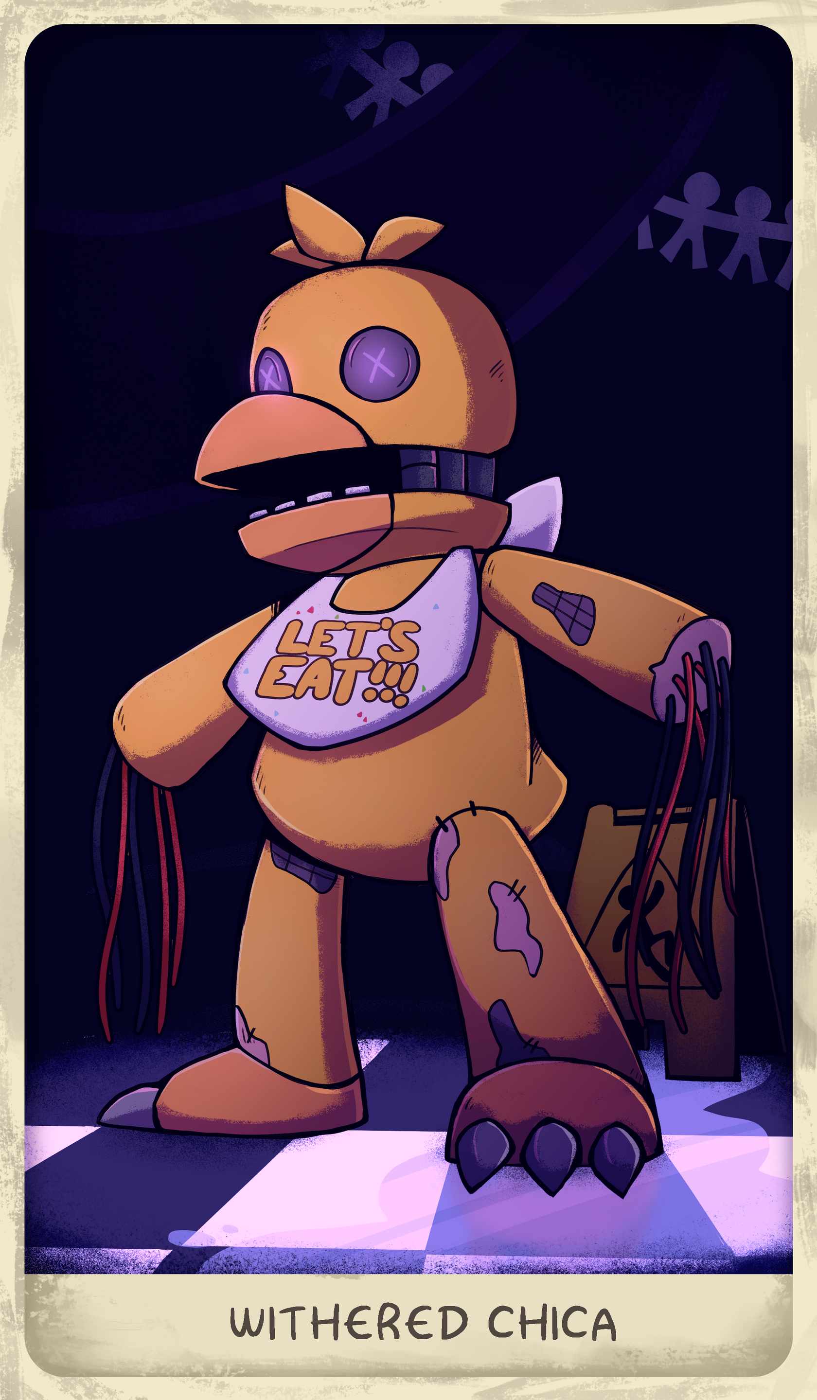 Withered Chica Plush – HEX SHOP